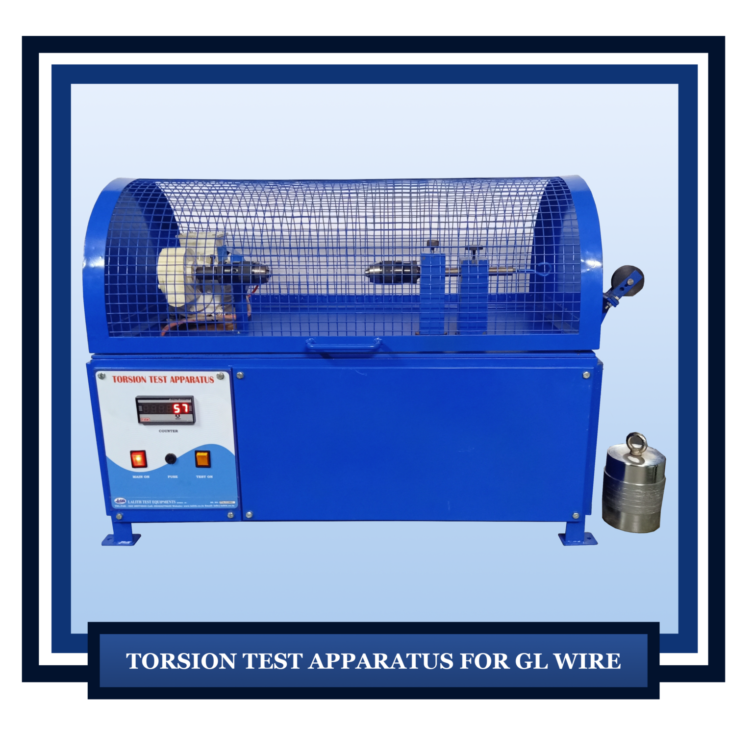Torsion Test Apparatus - lalith.net